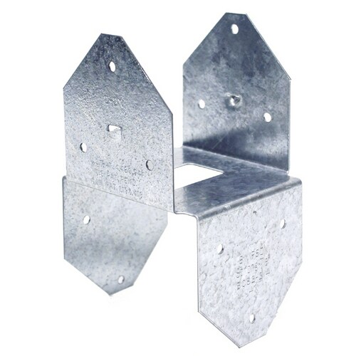 Simpson Strong-Tie 4-in x 4-in G90 Galvanized Wood to Wood Cap in the ...