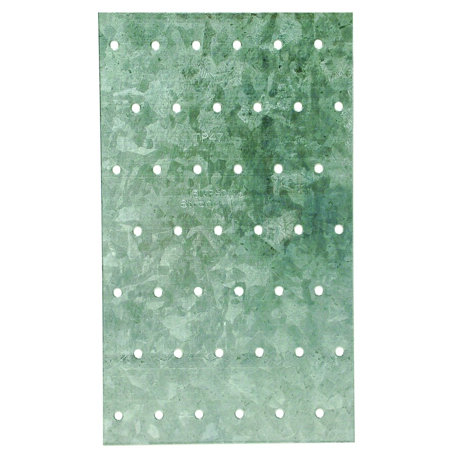 Simpson Strong-Tie 7-in x 4-1/8-in 20-Gauge Galvanized Nail Plates in ...