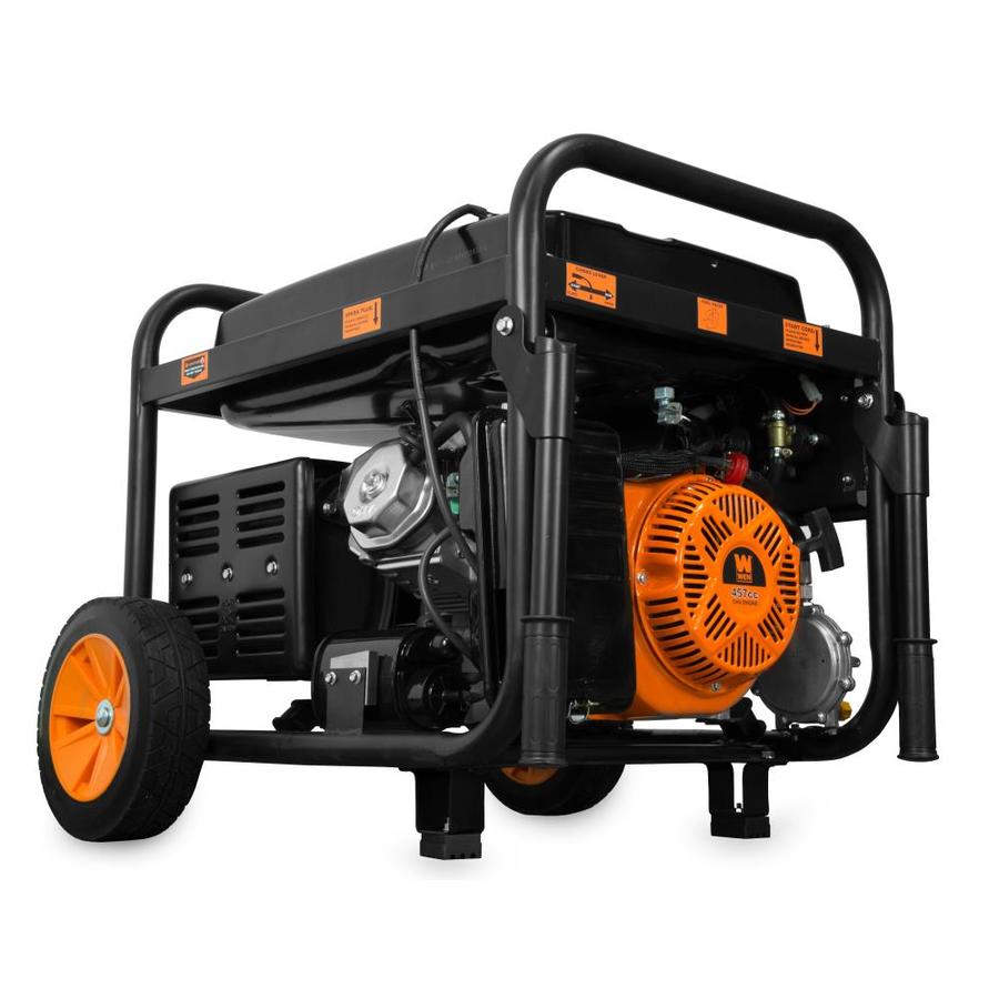 WEN 8300-Watt Gasoline/Propane Portable Generator with Oem Engine in ...
