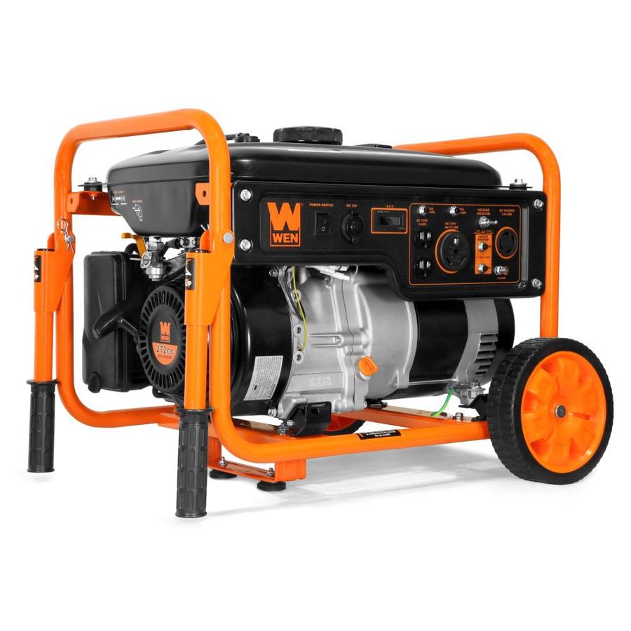 WEN 4500-Watt Gasoline Portable Generator with Oem Engine in the ...