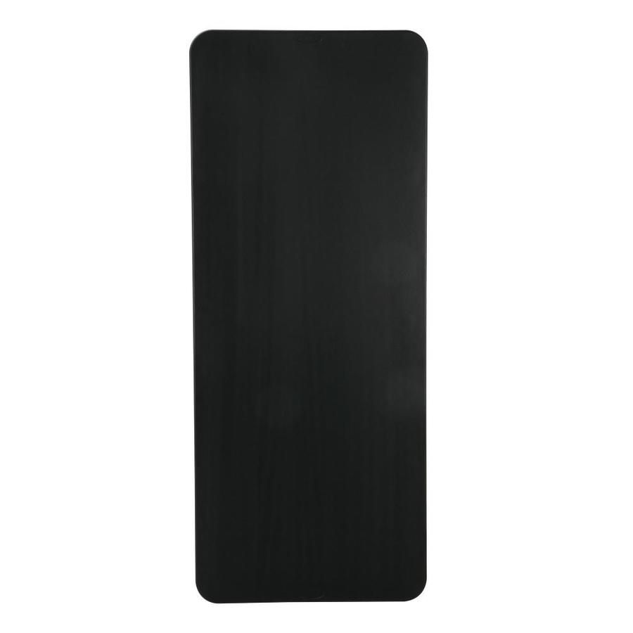 Cosco 2.5-ft x 6-ft Indoor Rectangle Resin Black Folding Banquet Table ...