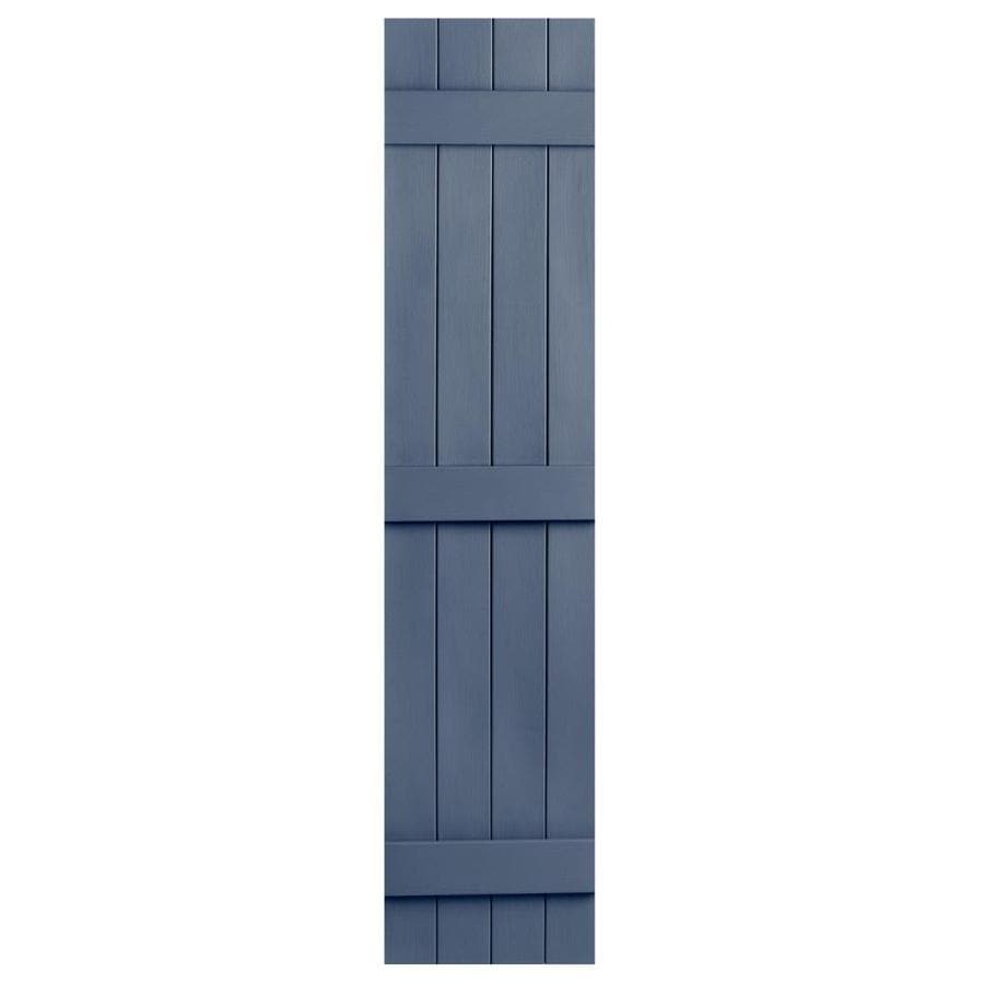 Alpha 14.31-in W x 59-in H Blue Board and Batten Vinyl Exterior ...