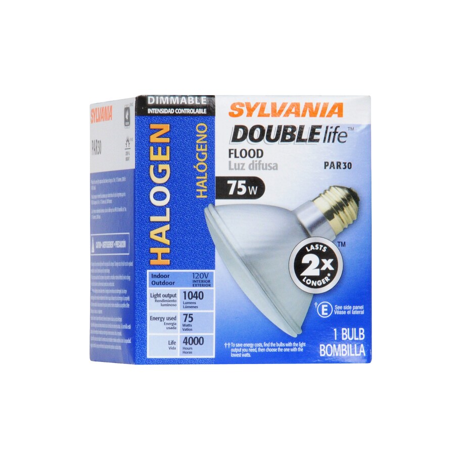 SYLVANIA 75-Watt EQ PAR 30 shortneck Dimmable Warm White Reflector ...