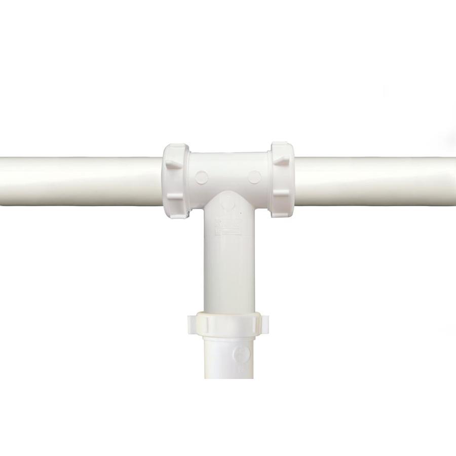 Keeney 1-1/2-in Plastic Center Outlet Tee in the Under Sink Plumbing ...