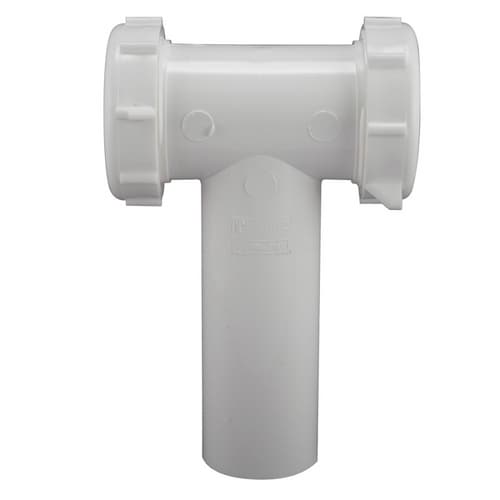 Keeney 1-1/2-in Plastic Center Outlet Tee in the Under Sink Plumbing ...