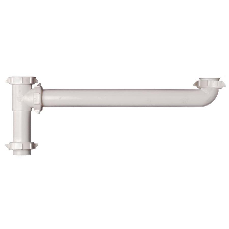 Keeney 1-1/2-in Plastic Direct Connect End Outlet Continuous Waste in ...