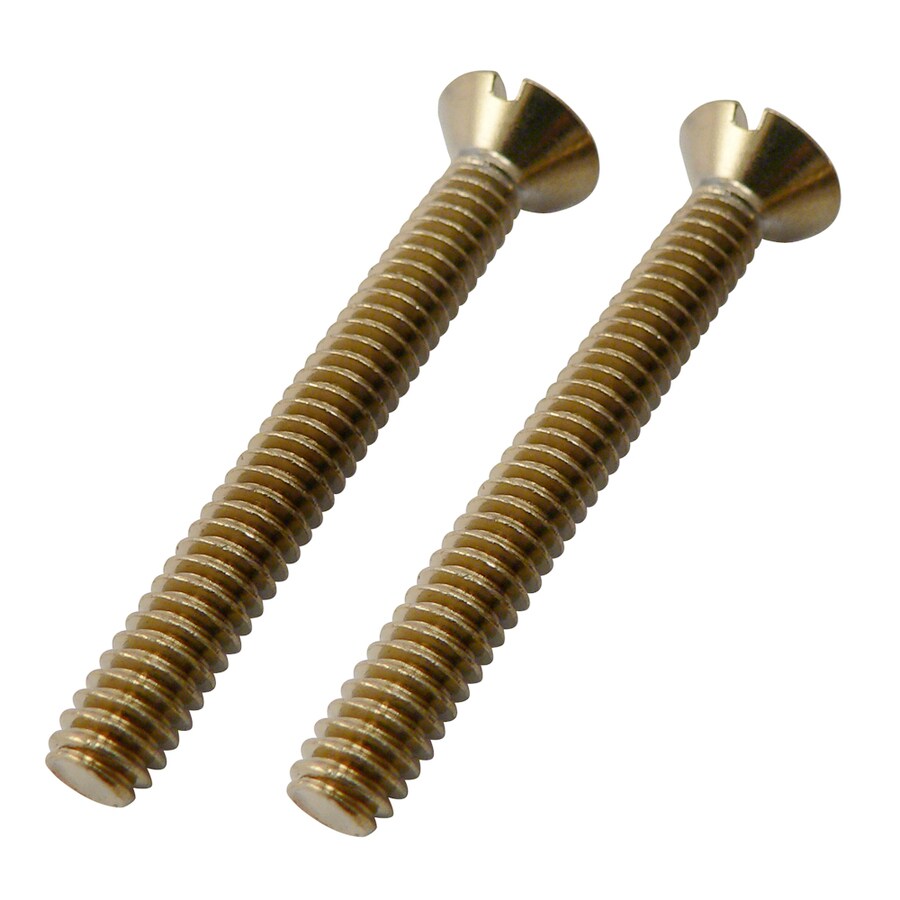 Plumb Pak Polished Brass Metal Screws At