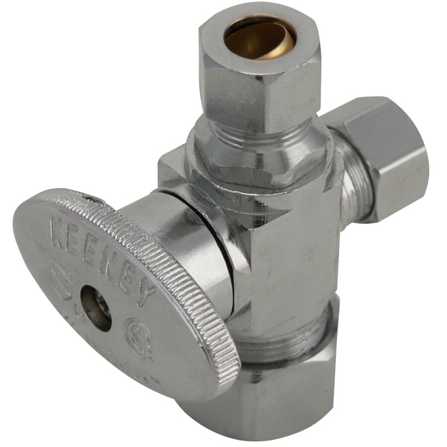 Keeney Mfg. Co. Compression Brass 3-way valve at Lowes.com