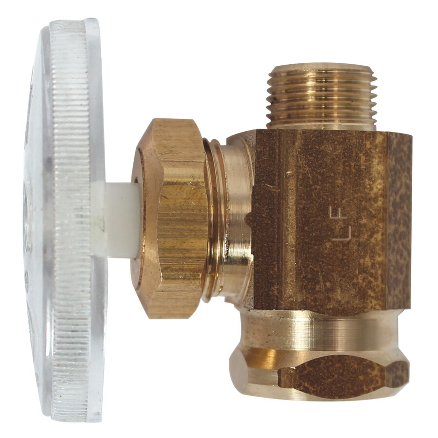 Keeney Rough Brass Straight Valve at Lowes.com