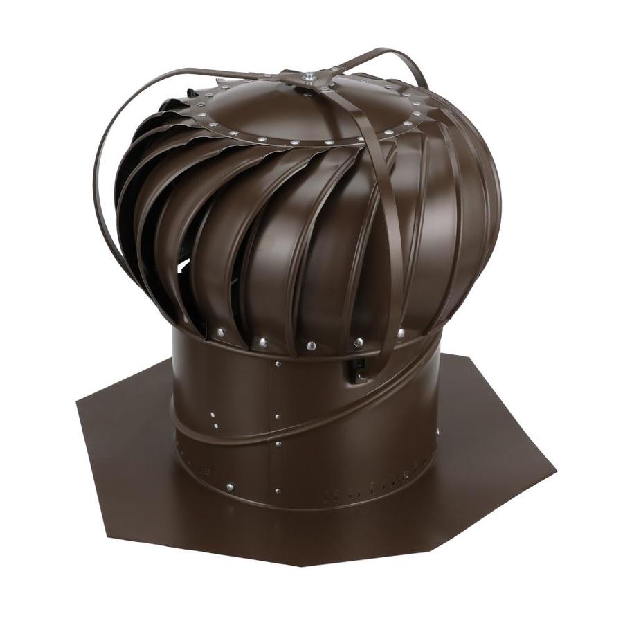 Air Vent Airhawk 12-in Aluminum Externally Braced Roof Turbine Vent at ...