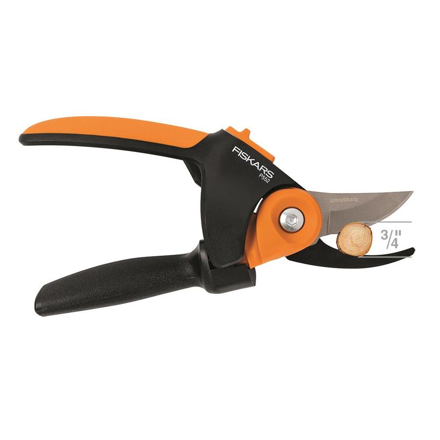 Fiskars Ultrasharp Steel Bypass Hand Pruner with Standard Handle at ...