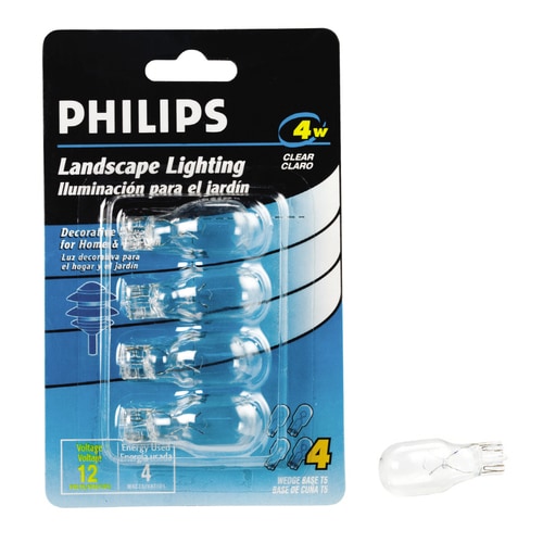 Philips 4-Pack 4-Watt Halogen Light Bulbs at Lowes.com