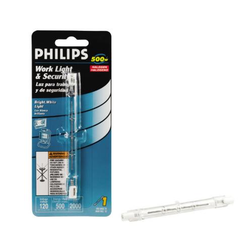Philips 1-Pack 500-Watt T3 Quartz Halogen Bulb at Lowes.com