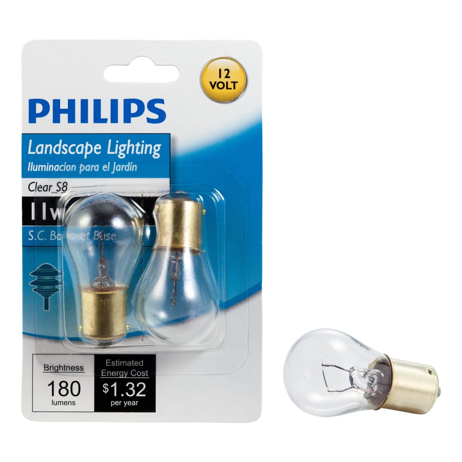 Philips S Soft White Light Fixture Halogen Light Bulb (2-Pack) in the ...