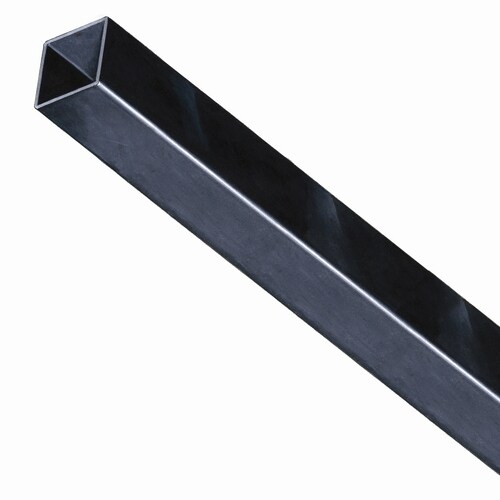 (Actual: 2.5-in) Black Decorative Metal Fence Post at Lowes.com