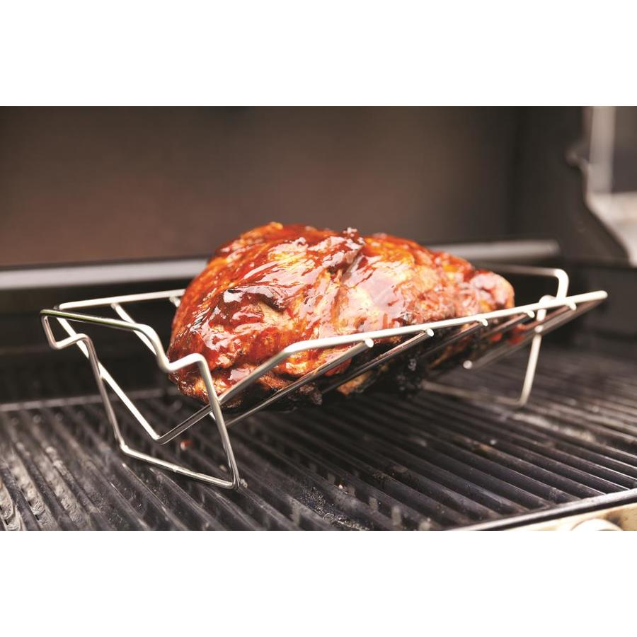 Char-Broil Stainless Steel Roaster/Rib Rack in the Grill Cookware ...