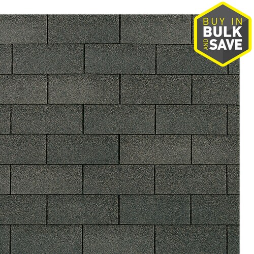 Owens Corning Supreme 33.33-sq ft Williamsburg Gray 3-Tab Roof Shingles ...
