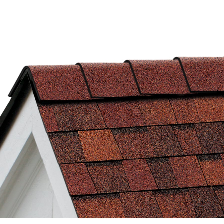 Owens Corning High Ridge Terra Cotta Hip Ridge Roof Shingles ( in the ...