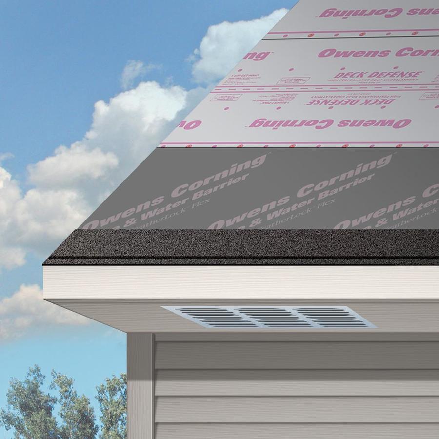 Owens Corning Starter Strip Shingle Plus 105-lin ft Black Starter Roof ...