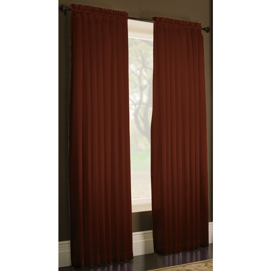Style Selections 95"L Red Liquid Metal Window Panel at Lowes.com