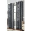 Allen + roth Amesmore 95-in Gray Polyester Grommet Light Filtering ...