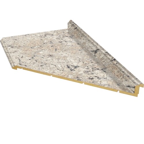VT Dimensions Formica 10-ft Ouro Romano Etchings Miter-Cut Laminate ...