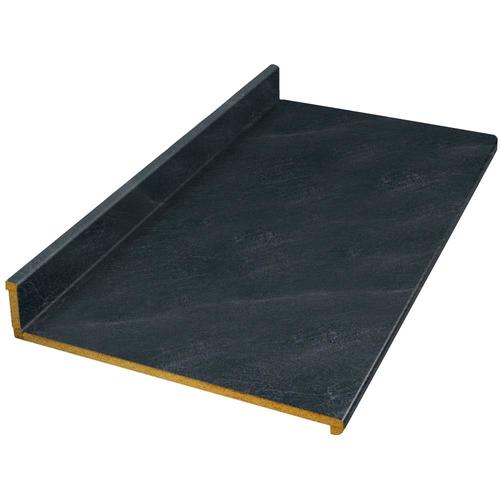 VT Dimensions Formica 10-ft Basalt Slate Straight Laminate Kitchen ...