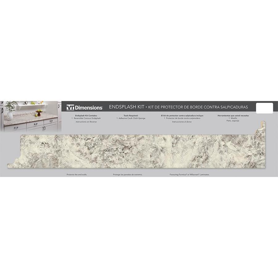 VT Dimensions 7.5-in W x 28-in H x 0.75-in D Italian White Di Pesco ...