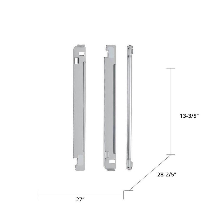LG Laundry Stacking Kit (Chrome) in the Washer Parts department at ...