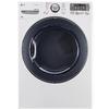 LG 7.4-cu ft Stackable Gas Dryer (White) at Lowes.com