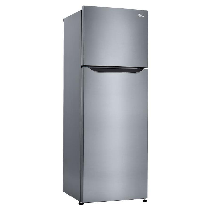 LG 11.1-cu ft Top-Freezer Refrigerator (Stainless VCM) at Lowes.com