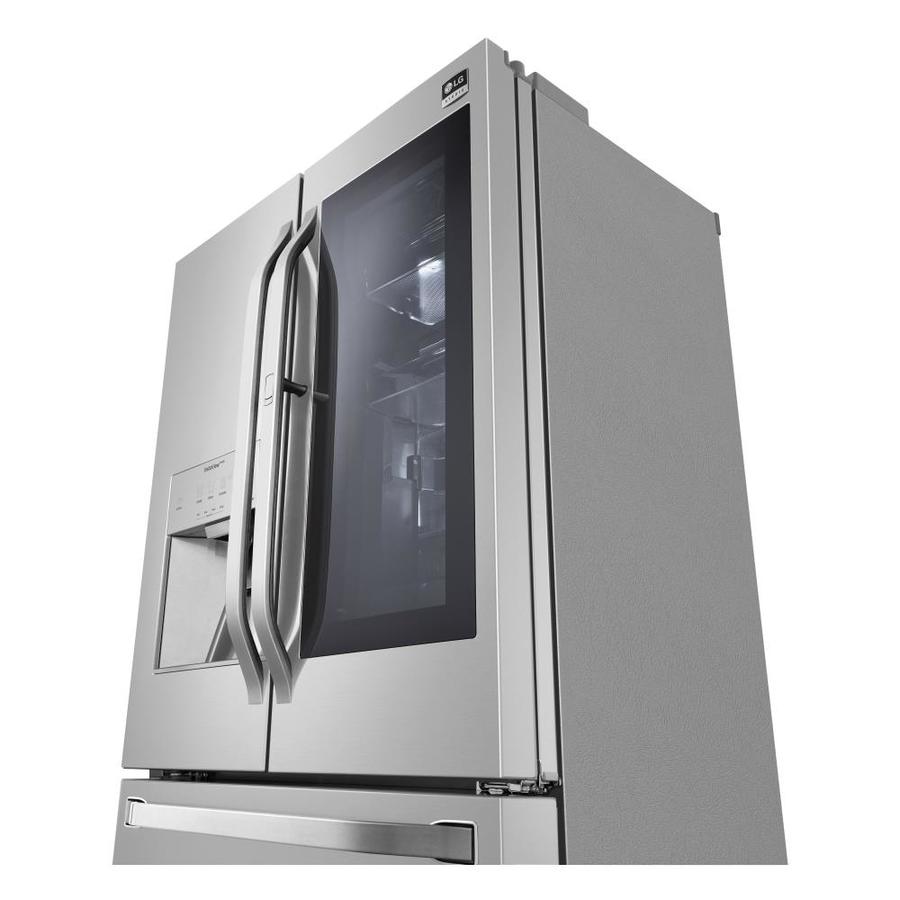 LG Studio Smart Wi-Fi Enabled 23.5-cu ft Counter-depth French Door ...