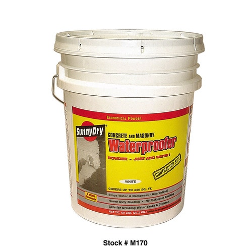 Sunny Dry 60 Lb. Powder Waterproofer, White in the Waterproofers ...
