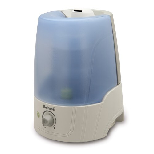 Holmes 1.5-Gallon Tabletop Ultrasonic Humidifier (For Rooms 151-400-sq ...