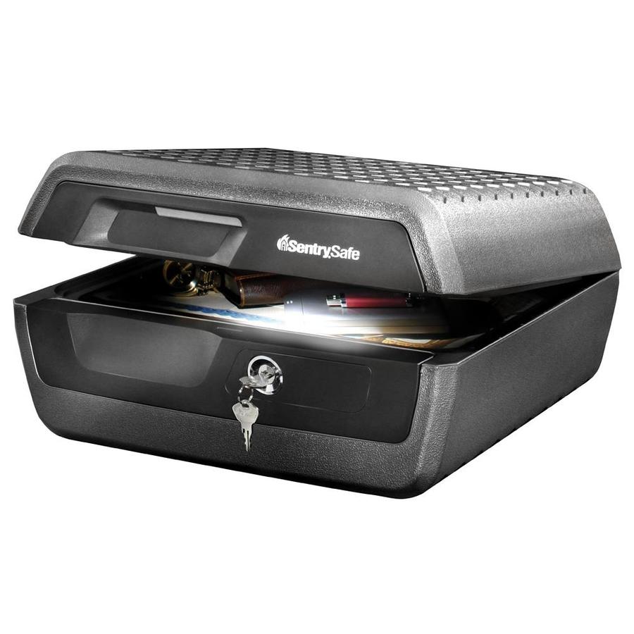 SentrySafe 0.36-cu ft Keyed Fire Resistant Waterproof Chest Safe at ...