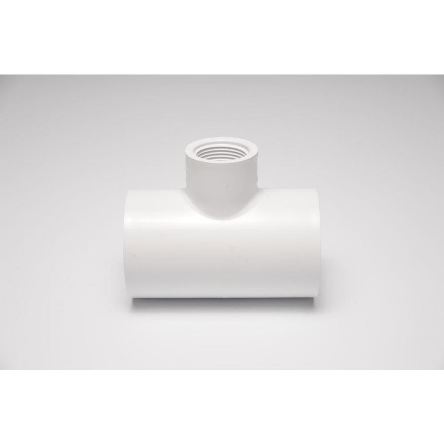 Dura Plastics 2-in x 2-in x 1-in Diameter Tee PVC Fitting in the PVC ...