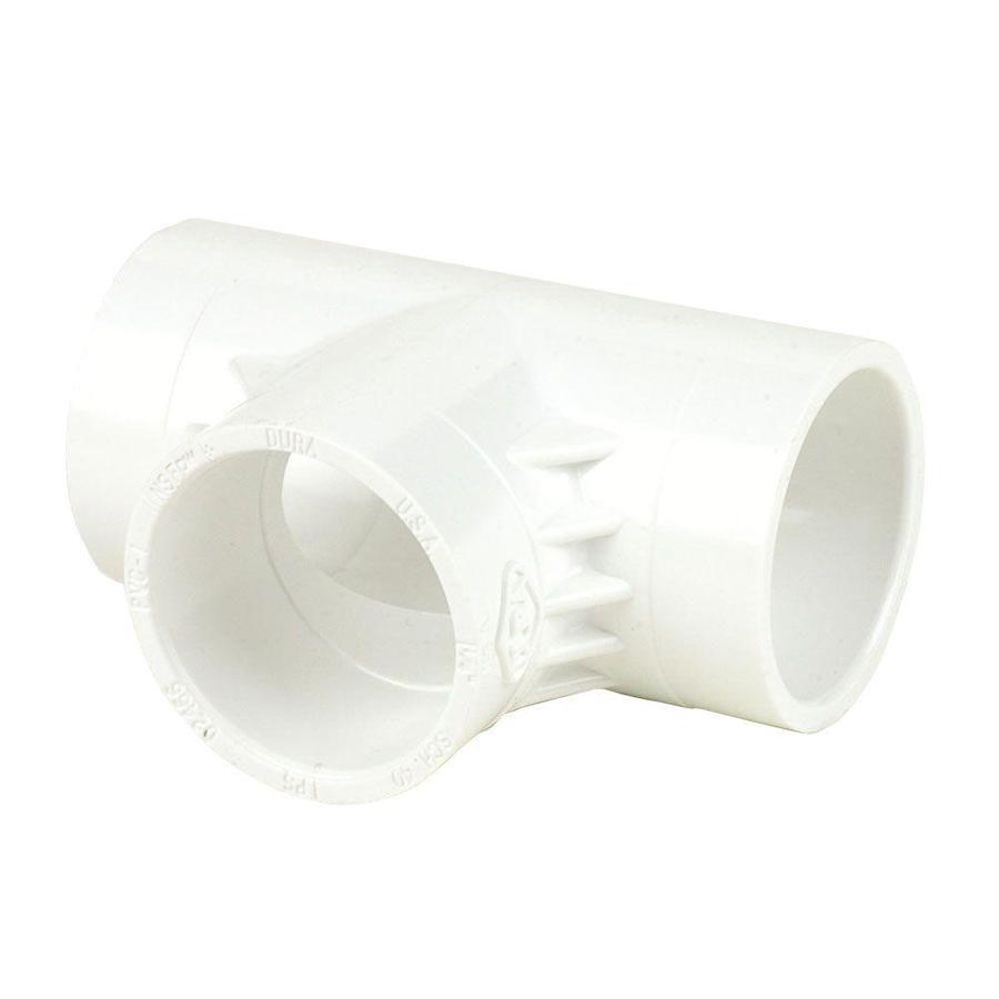 Dura Plastics 1-in x 1-in Tee PVC Fitting (5-Pack) in the PVC Fittings ...