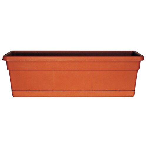 Dynamic Design 30" Terra Cotta Window Box at Lowes.com