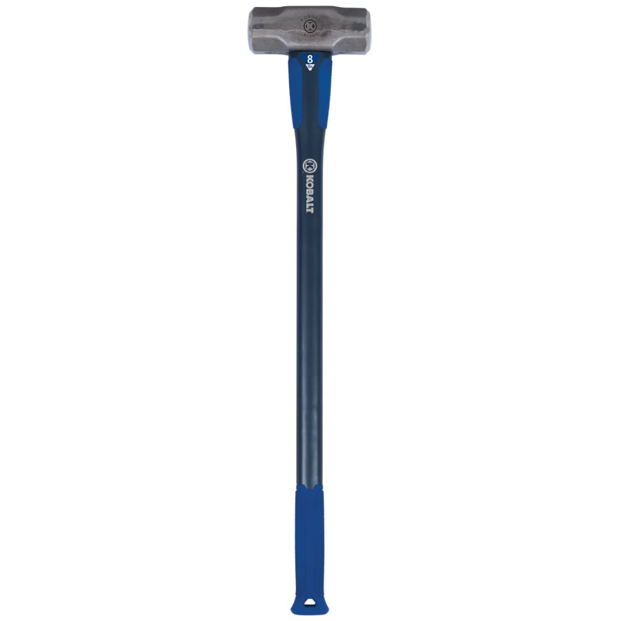 Kobalt 8-lb Forged Steel Sledge Hammer with 33-in Fiberglass Handle at ...