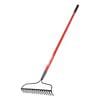 CRAFTSMAN 51-in L Fiberglass Handle Welded Steel Garden Rake at Lowes.com