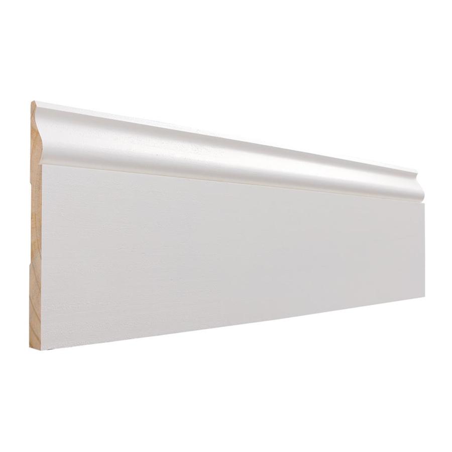 5-1/4-in x 16-ft Primed MDF Baseboard Moulding in the Baseboard ...
