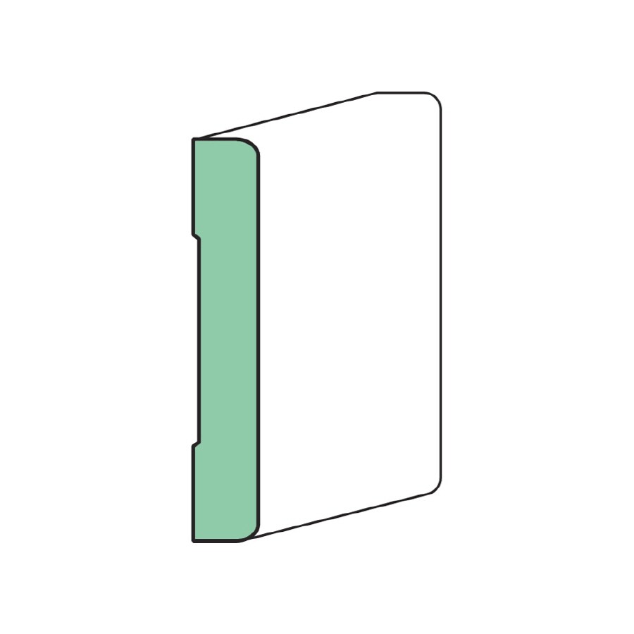 EverTrue Unfinished Maple Baseboard Moulding at Lowes.com