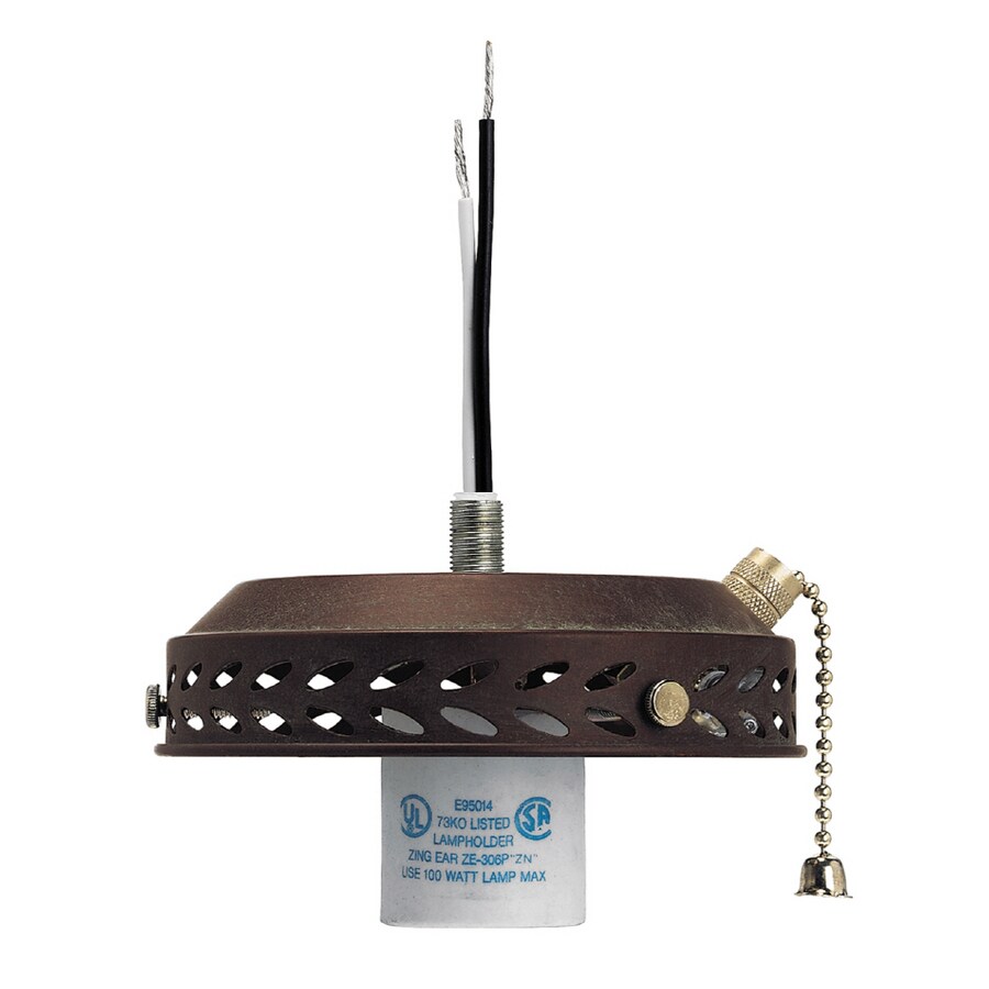 Hunter Weathered Brick Globe Adapter Kit at Lowes.com