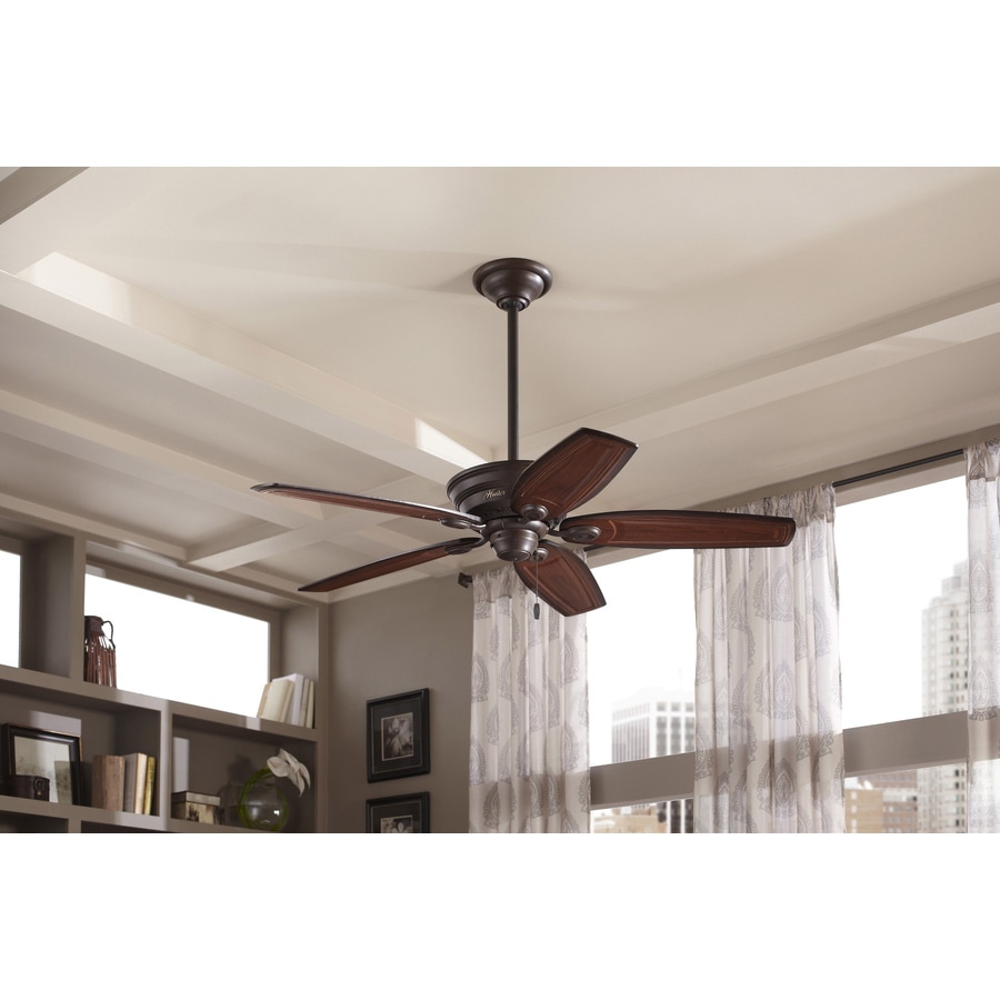 Prestige by Hunter Bingham 52-in Ceiling Fan (5-Blade) in the Ceiling ...