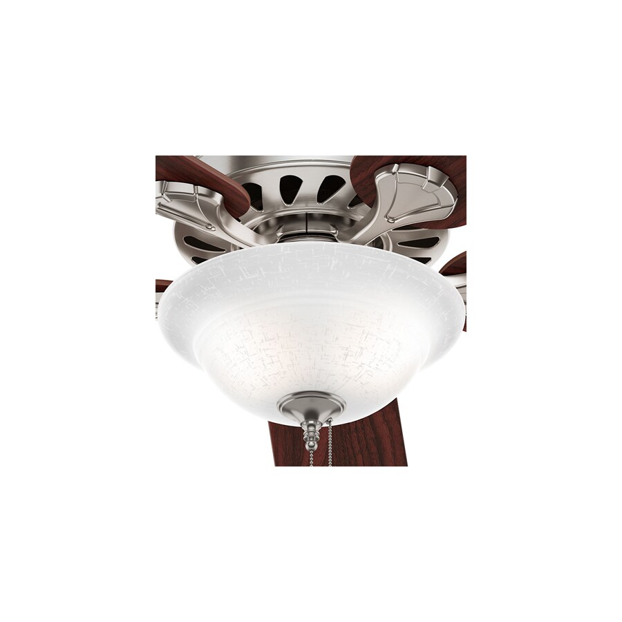 Hunter Five Minute Fan 52-in Ceiling Fan with Light Kit (5-Blade) at ...