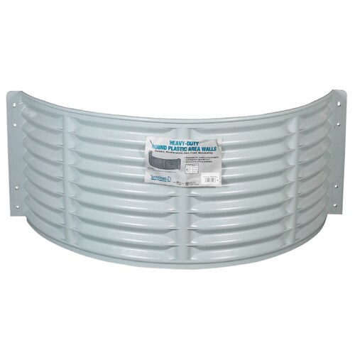 Amerimax 16-in L x 37-in W x 12-in H Area Wall Cover in the Window ...