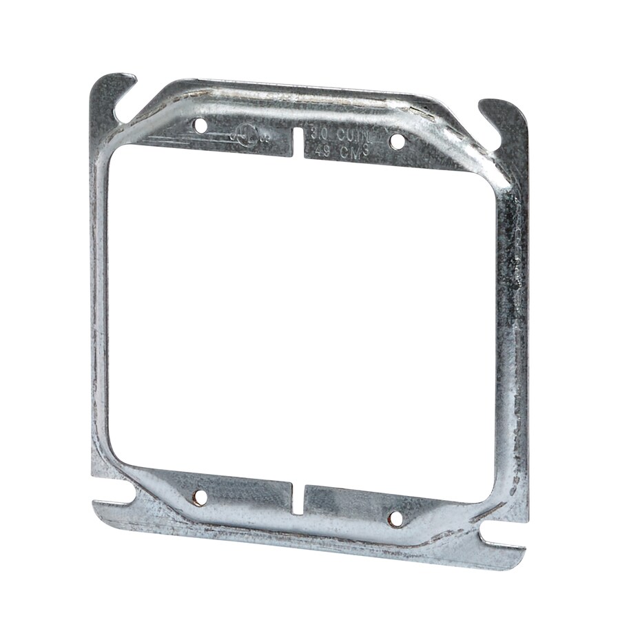 RACO 2-Gang Square Metal Electrical Box Cover in the Electrical Box ...