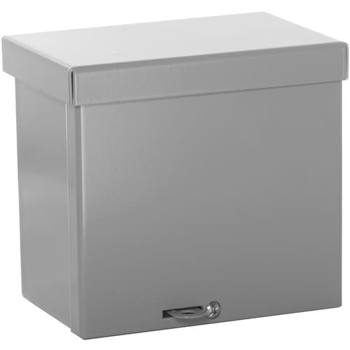 WIEGMANN RSC Gray Metal Weatherproof New Work Standard Enclosure Wall ...