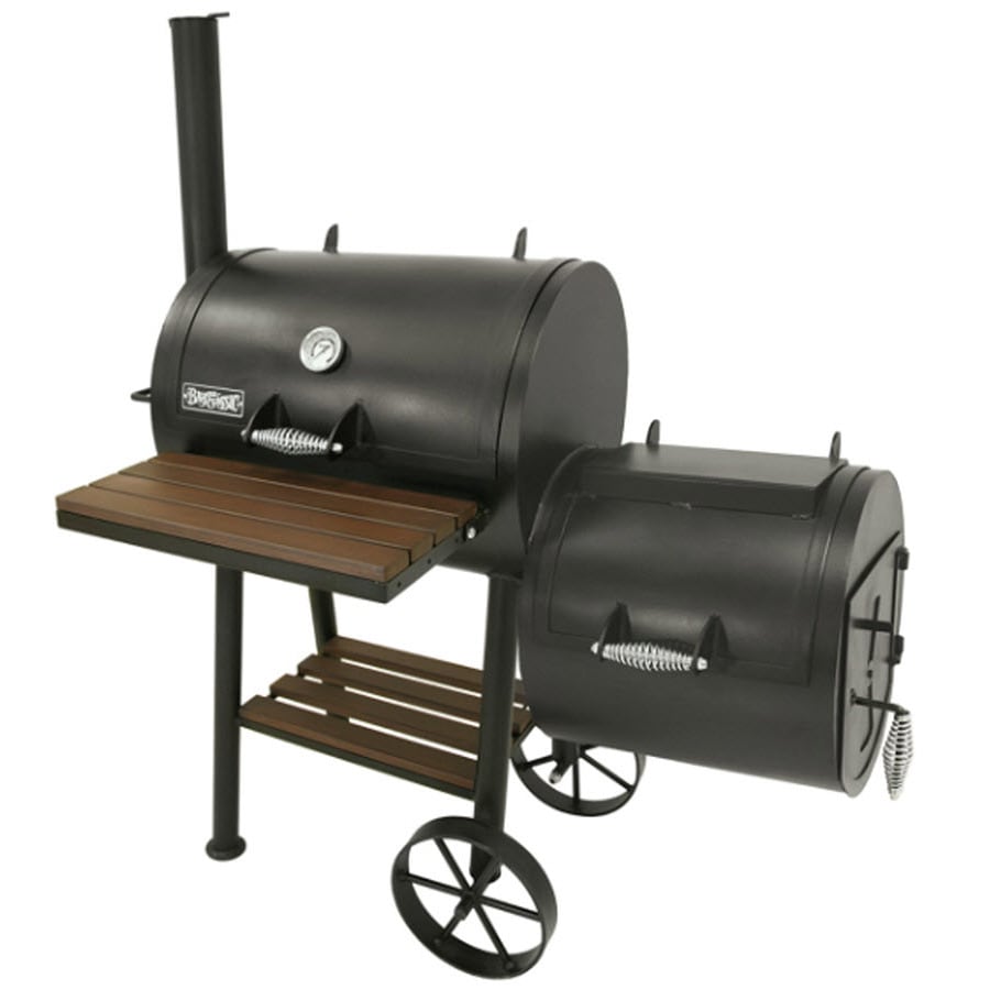 Bayou Classic 432-sq in Charcoal Horizontal Smoker at Lowes.com