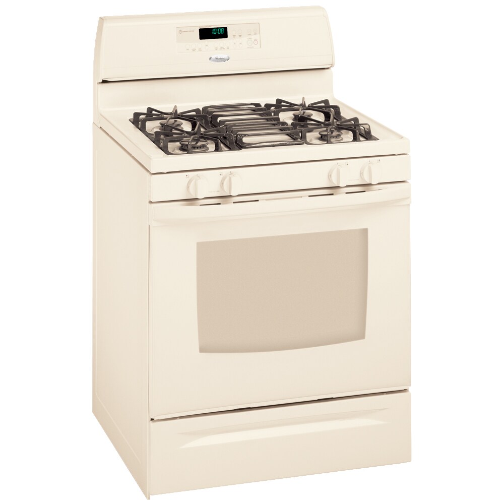 Whirlpool GoldÂ® 30-Inch Freestanding Gas Range (Color: Biscuit on ...